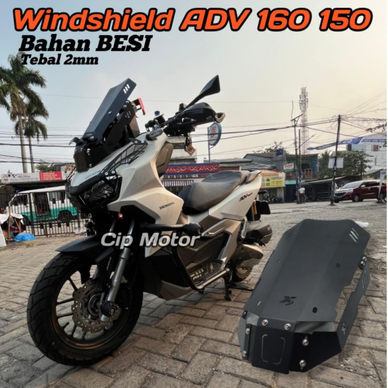 Jual Visor Windshield Honda ADV 150 ADV 160 model Standar Ori Original ...