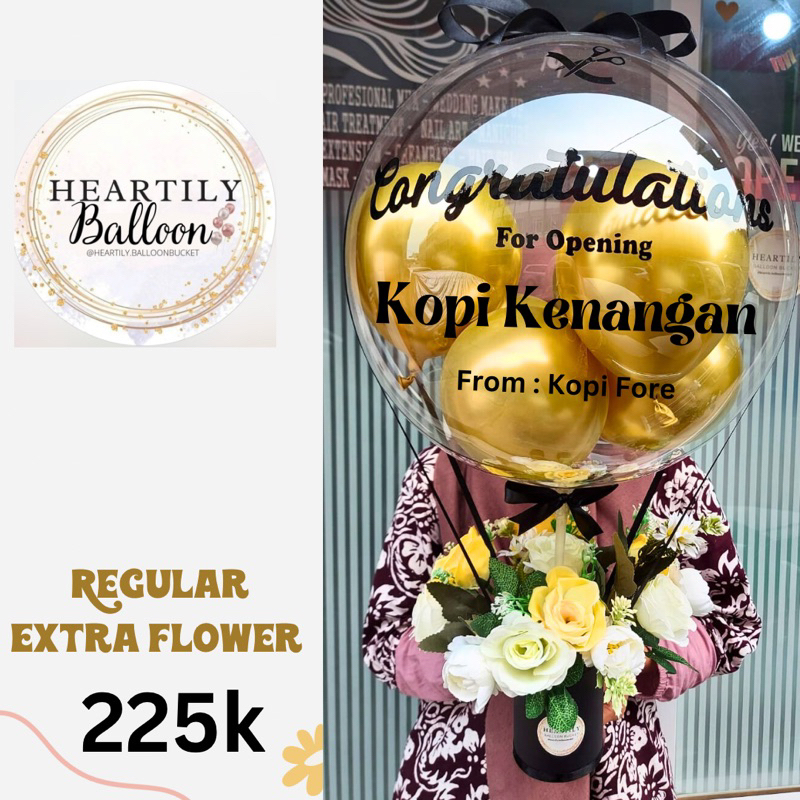 Jual [READY 1HARI JADI] Mix Warna Buket Balon Bucket Balloon Graduation ...