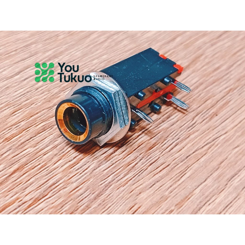 Jual Socket mic mono soket akai mono 3 PIN | Shopee Indonesia