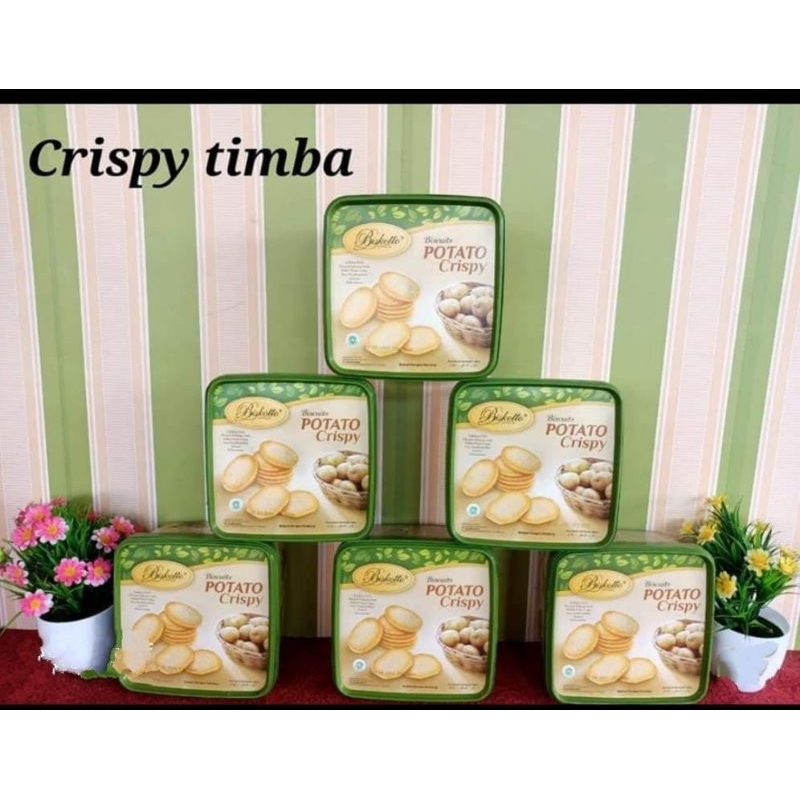 Jual Biskitop Potato Crispy Box Plastik 400gr | Shopee Indonesia