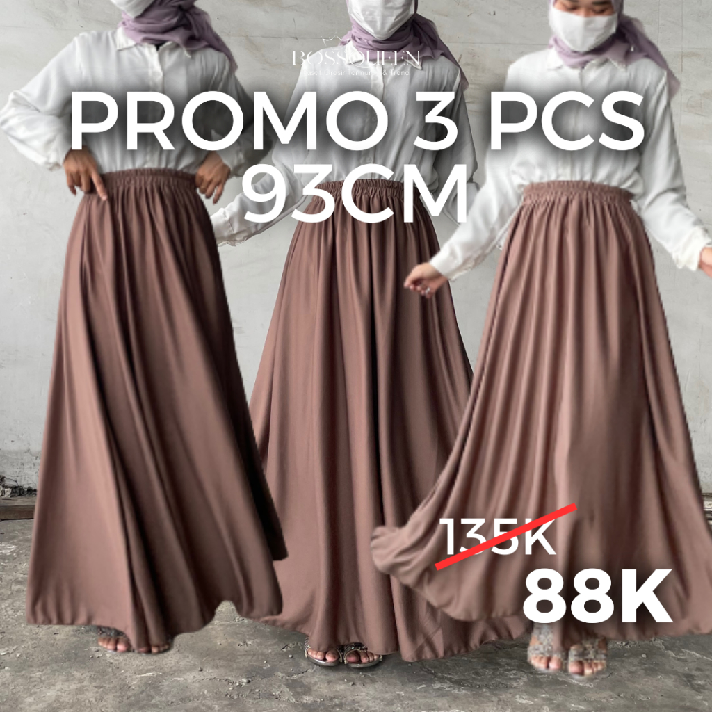 Jual PROMO 3 PCS ROK POLOS KOREA / ROK POLOS PREMIUM Karet Panjang ...
