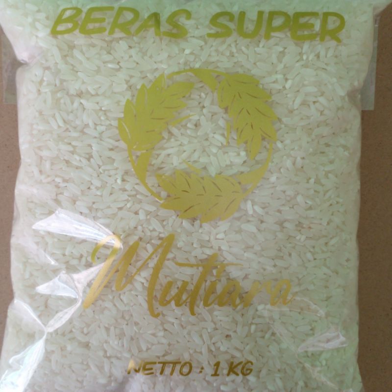 Jual BERAS MUTIARA 1 KG | Shopee Indonesia