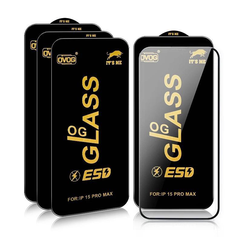 Jual TG Tempered Glass ESD Anti Static HD+ NO.1 Anti Sedot Debu ALL TIPE | Shopee Indonesia