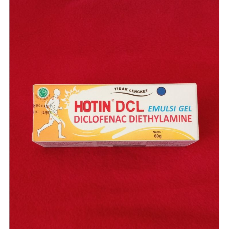 Jual Hotin DCL Emulsi Gel Tube 30 gr & 60 gr / Keseleo / Pegal / Nyeri ...