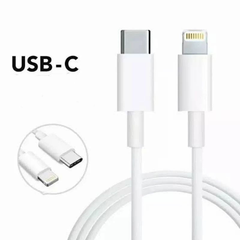 Jual Kabel IP tipe C Kabel USB-C to Lightning 1m | Shopee Indonesia
