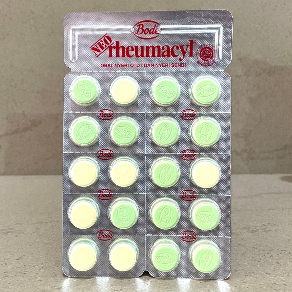 Jual Neo Rheumacyl 1 Strip @ 20 tablet | Shopee Indonesia
