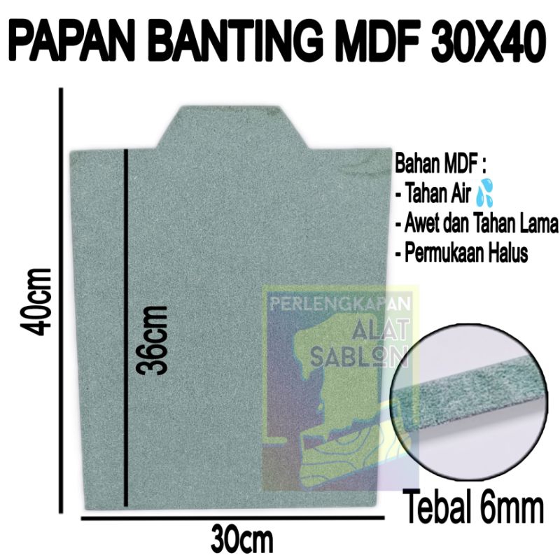 Jual PAPAN KAOS SABLON MDF 30X40 | Shopee Indonesia