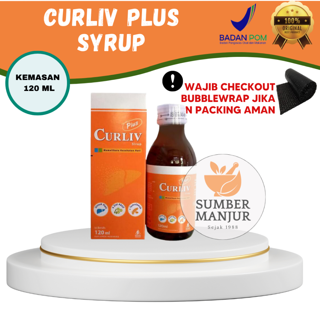 Jual CURLIV PLUS SYRUP 120 ML | Shopee Indonesia
