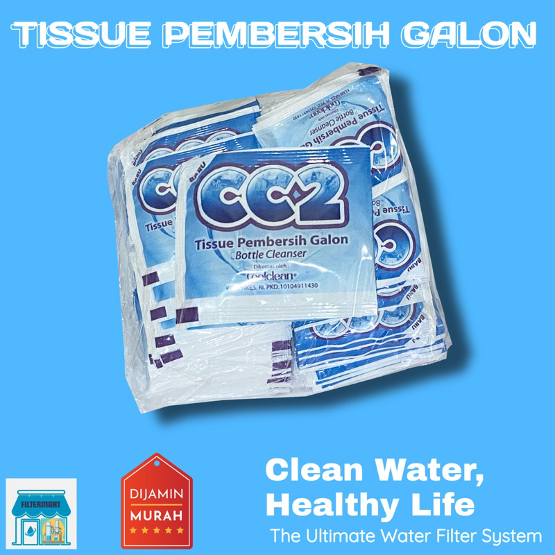 Jual TISU AIR GALON ISI ULANG / TISSUE PEMBERSIH GALON ANTISEPTIK ANTI ...