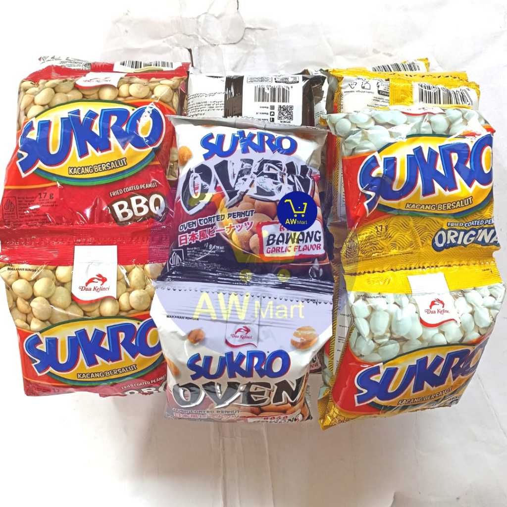 Jual SUKRO RENCENG ORIGINAL IS ( 10 SACHET X ECER 1.000 ) - KACANG ...