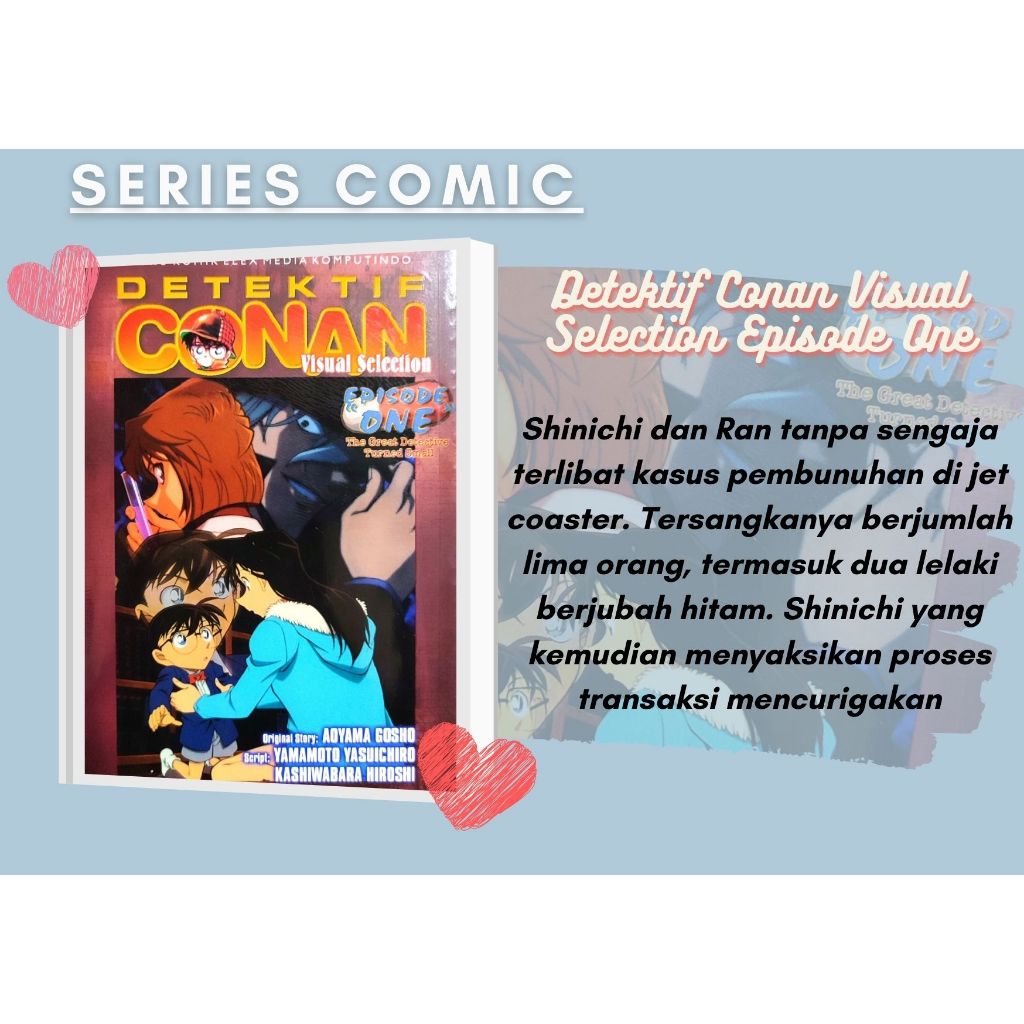 Jual Komik Detektif Conan Episode One Full Color By Aoyama Gosho ...