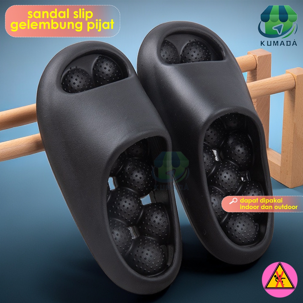 Jual Sandal Kamar Mandi untuk Wanita Sandal Pasangan PVC Anti-bau Anti ...