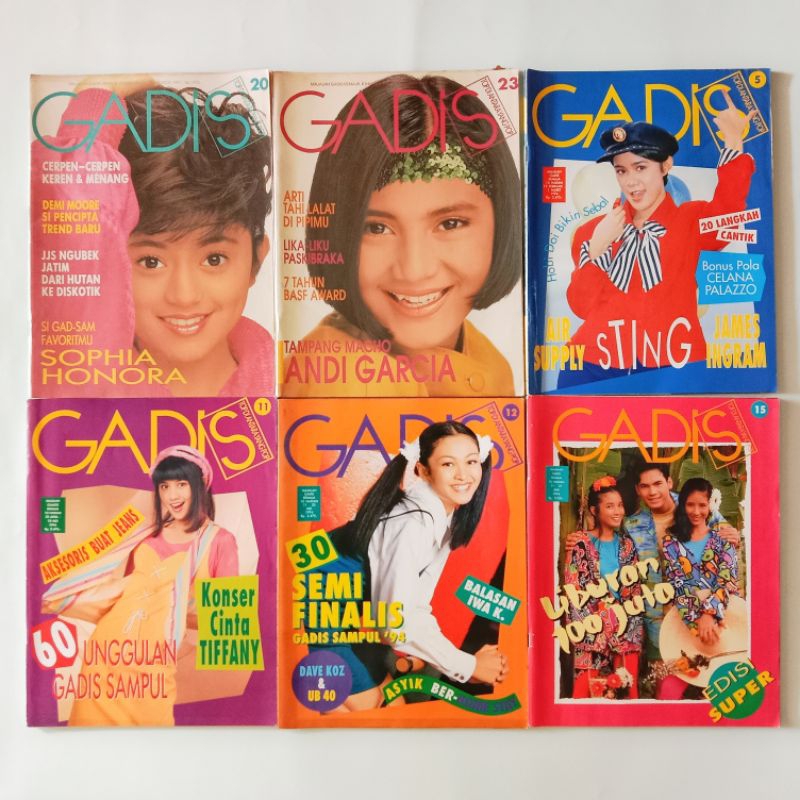 Jual Majalah Gadis Tahun '90an | Shopee Indonesia