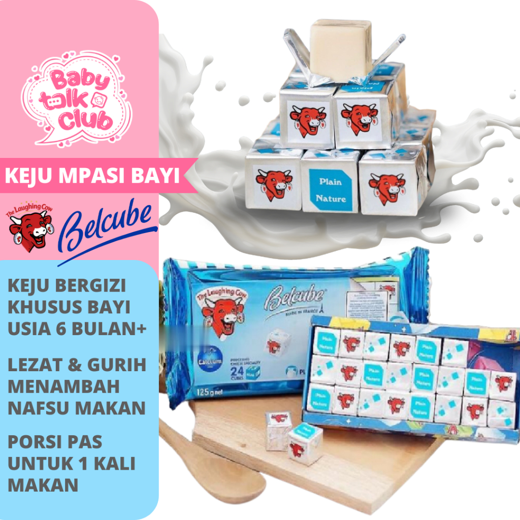 Jual Keju Belcube Plain Belcubes Bayi MPASI Keju MPASI | Shopee Indonesia