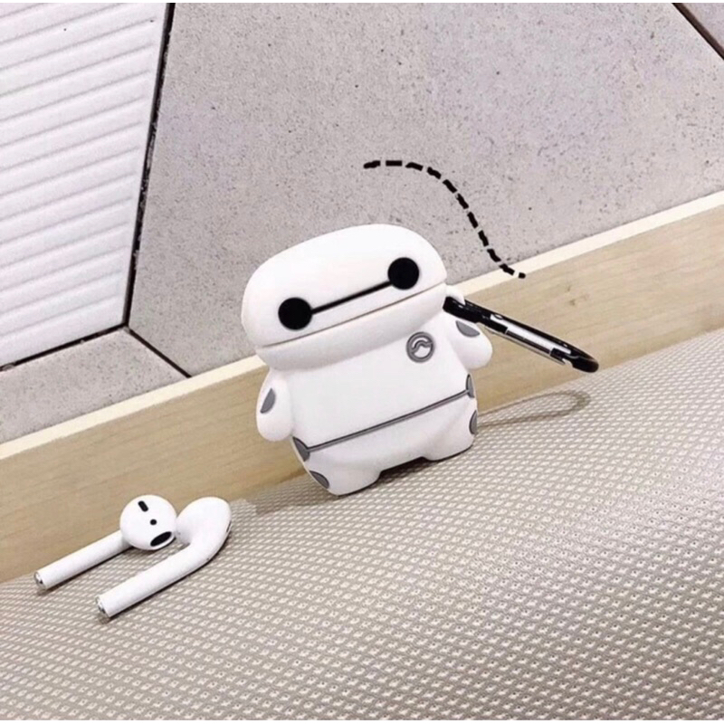 Jual Air Pods Case Baymax Lucu untuk gen 1 dan 2 bahan Sillicone ...