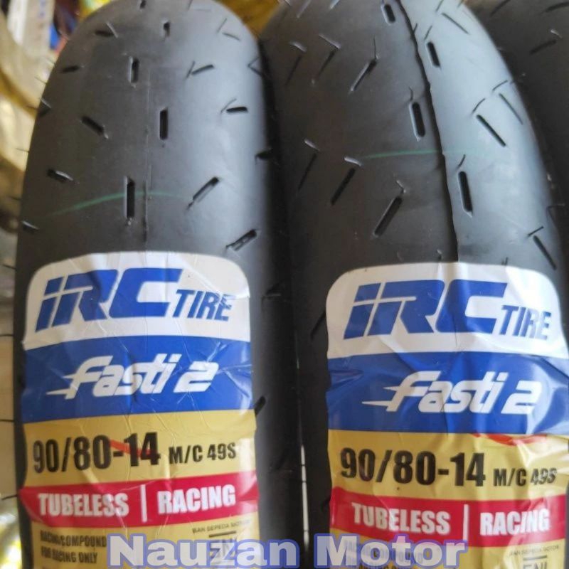Jual Ban Motor Satu Pasang IRC FASTI 2 Pro Ring 14 Soft Compound ...