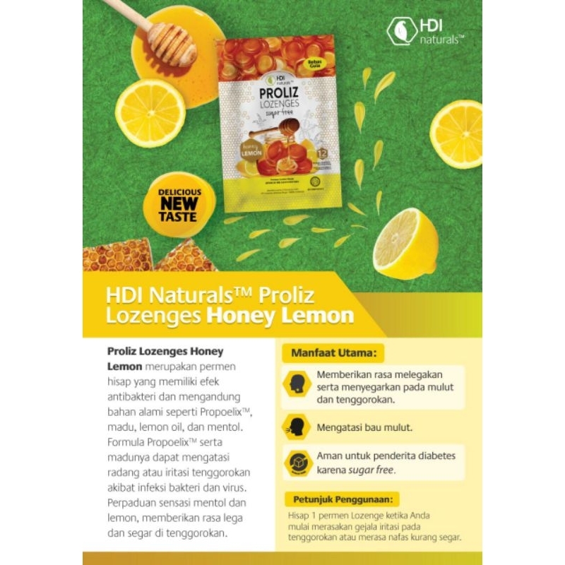 Jual PERMEN PROLIZ LOZENGES HDI RASA ORIGINAL | Shopee Indonesia
