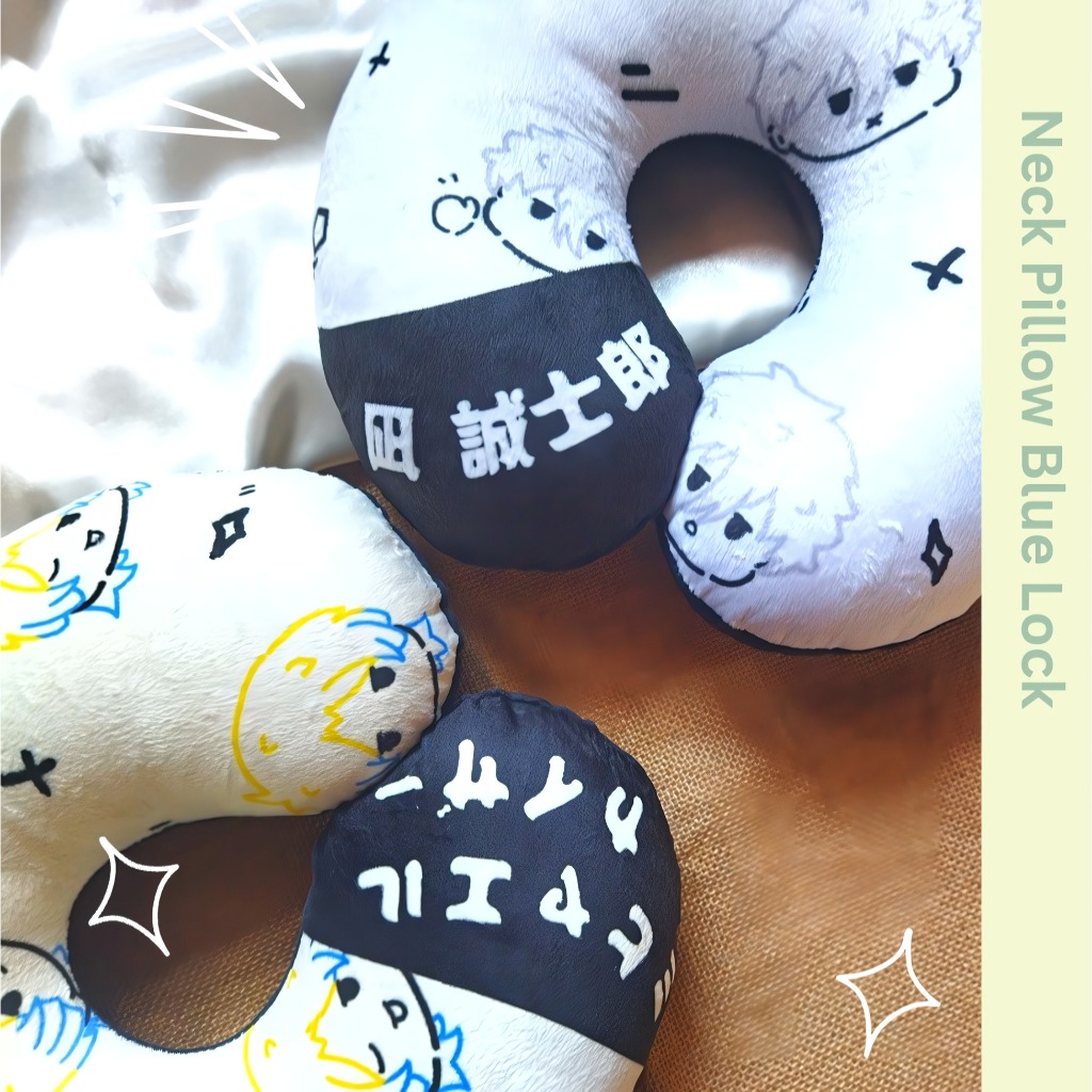 Jual Oya Store | Blue Lock - Neck Pillow - Bantal Leher Blue Lock ...