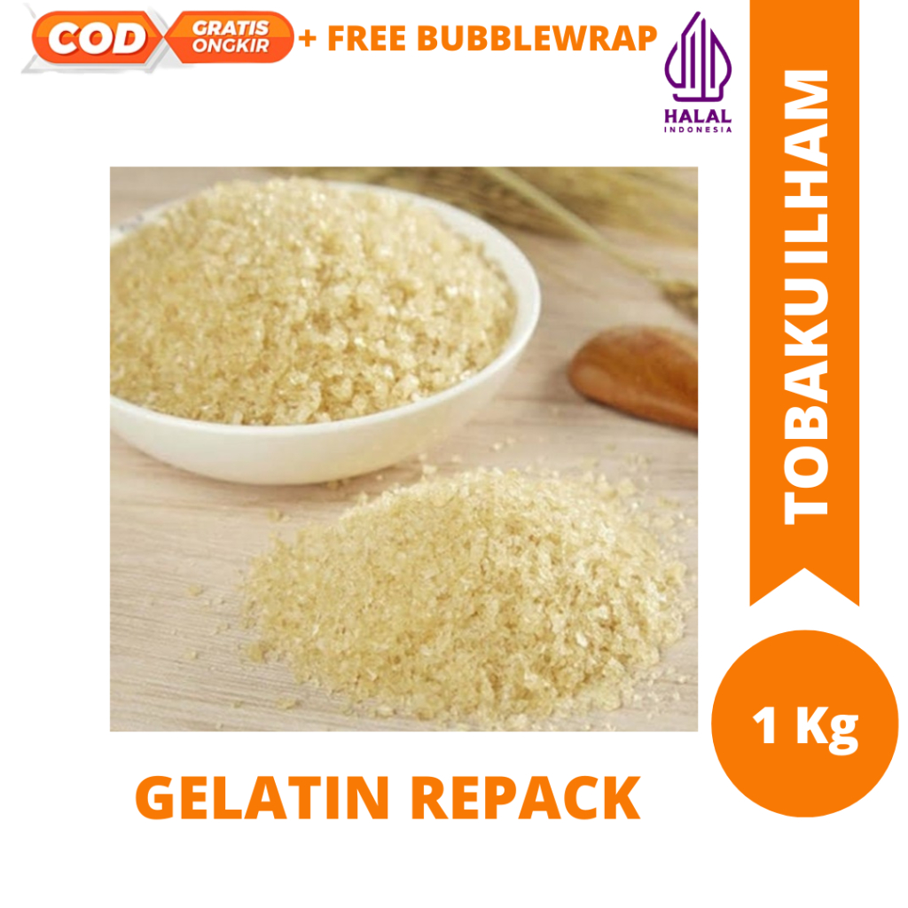 Jual Gelatin / gelatin 500gr / gelatin 1kg | Shopee Indonesia
