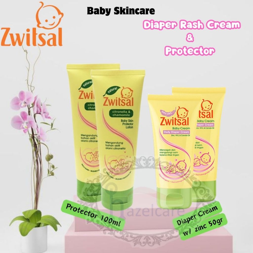 Jual Zwitsal Natural Baby Skin Guard Protector Lotion || Diaper Rash ...