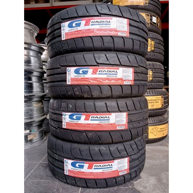 Jual Ban GT Radial SX2 195/55 R15 Semislick (NEW) | Shopee Indonesia
