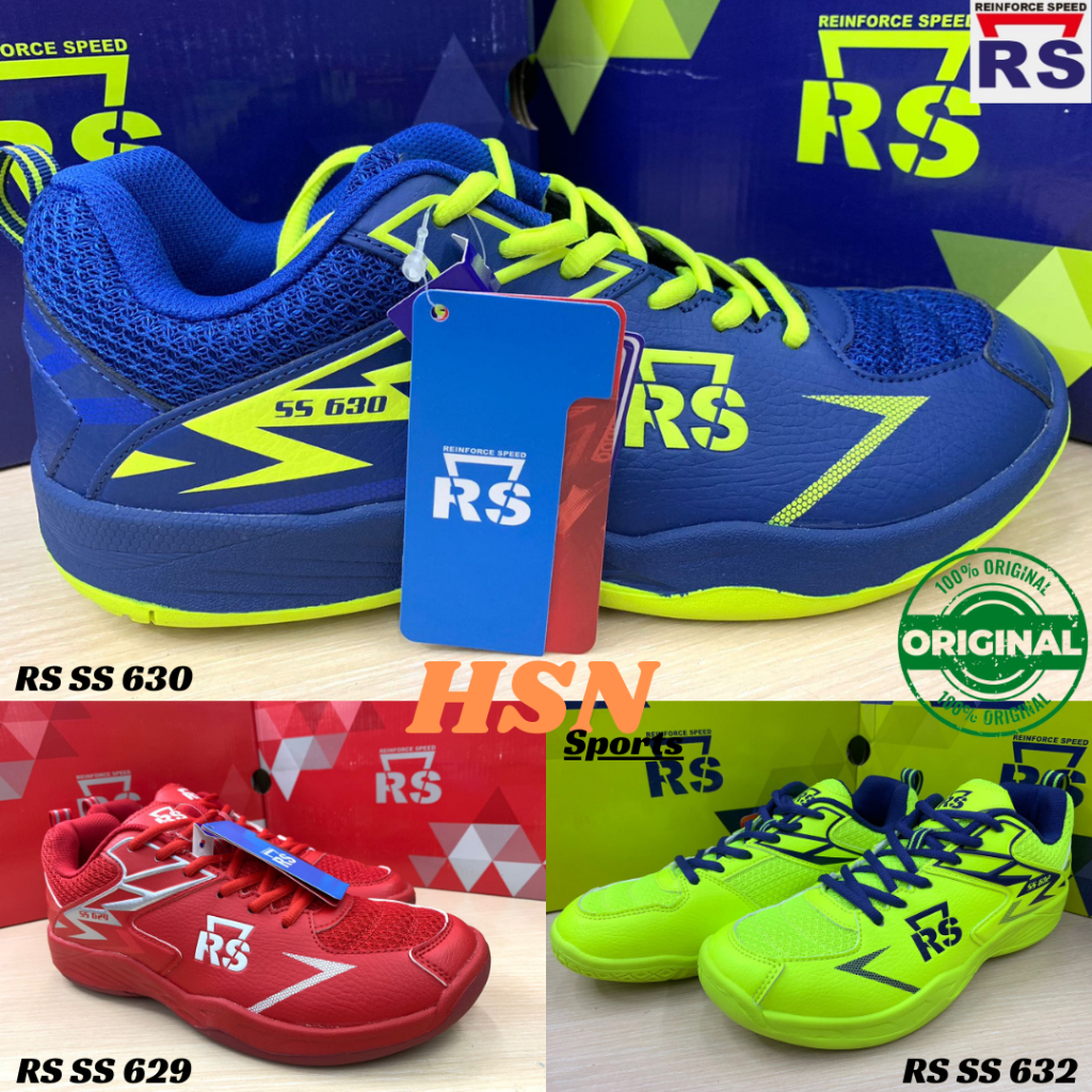 Jual Sepatu badminton rs super series 630 632 629 original | Shopee ...
