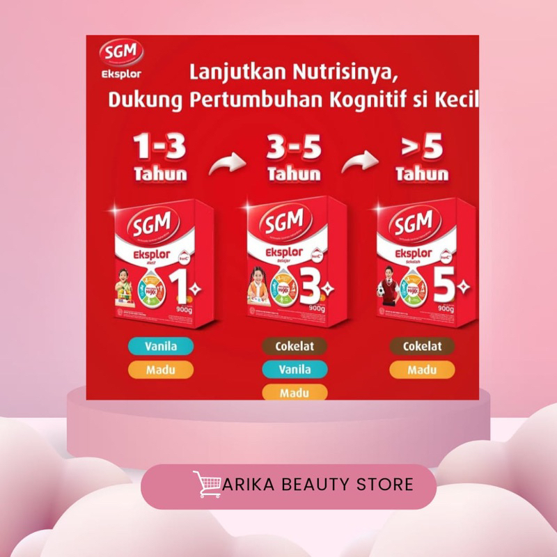 Jual SGM EKSPLOR 1+ 3+ 5+ VANILA MADU COKELAT / COKLAT 900 GR | Shopee Indonesia