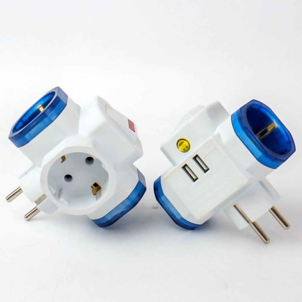 Jual Lumment 6837 Steker T Arde Switch Cabang 3 Lubang Colokan Listrik ...