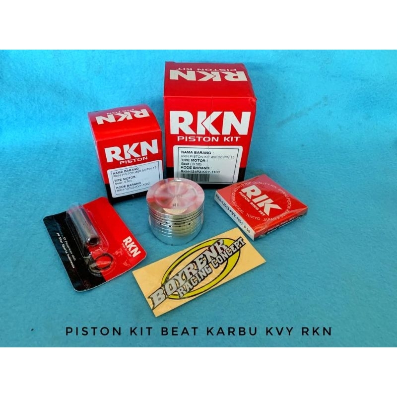 Jual PISTON KIT SEHER SEKER BEAT KARBU (KVY) STD 50 100 150 200 RKN ...