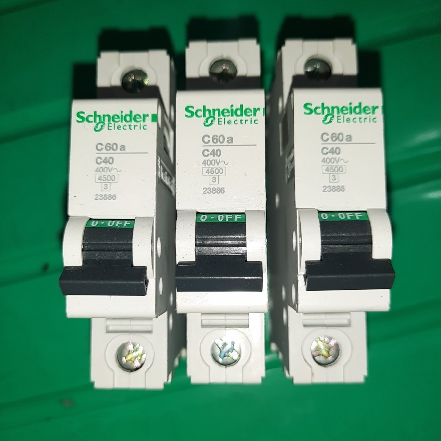 Jual MCB Schneider C 60A 40A x 1 Phase | Shopee Indonesia