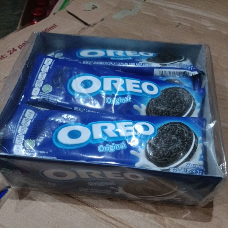 Jual oreo biskuit sandwich isi 12 pcs | Shopee Indonesia