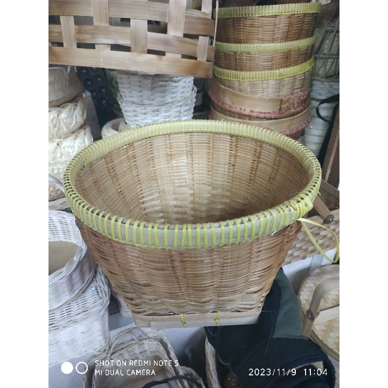 Jual tenggok bakul bambu tempat jamu gendong unik jadul jaman dulu | Shopee Indonesia