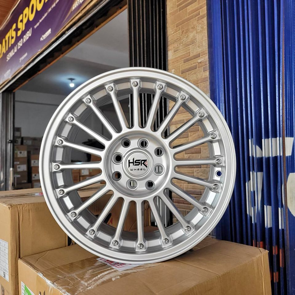Jual pelek mobil Racing ring 16 double pcd 4x100/114,3 HSR JJC velg mobil Avanza Xenia Jazz ...