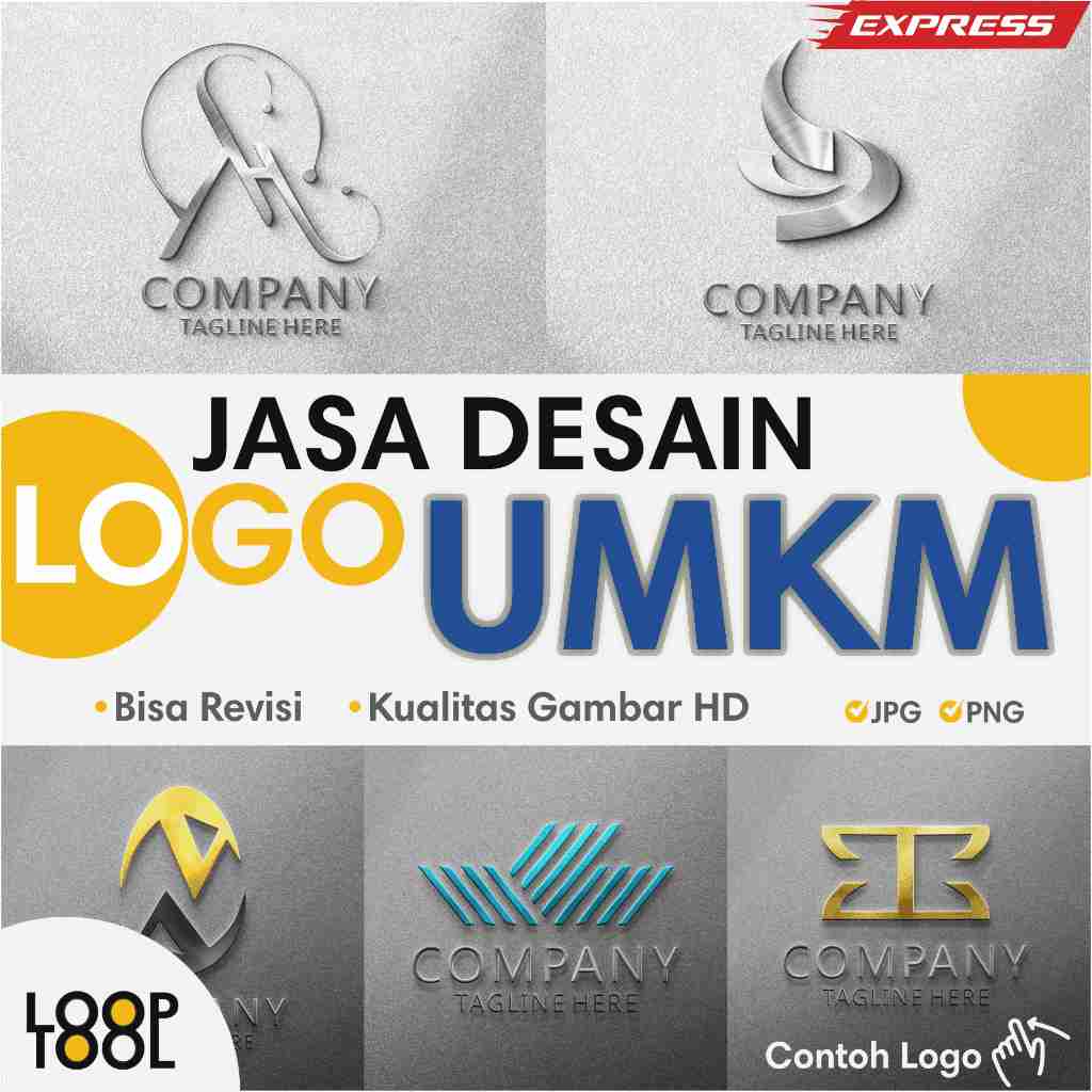Jual JASA DESAIN LOGO PREMIUM MURAH PROFESIONAL LOGO UMKM BISNIS OLSHOP ...