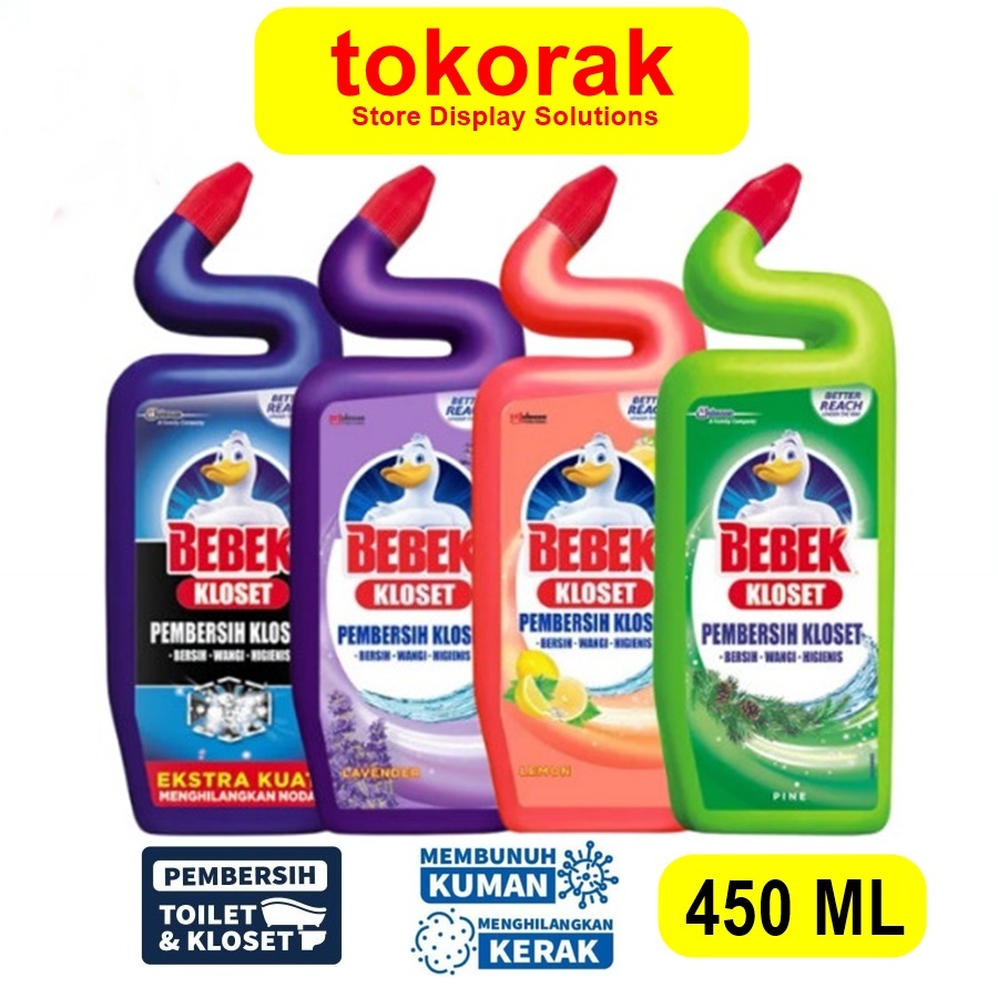 Jual BEBEK KLOSET EKSTRA KUAT BOTOL 450 ML EXTRA BEBEK BOTOL PEMBERSIH ...