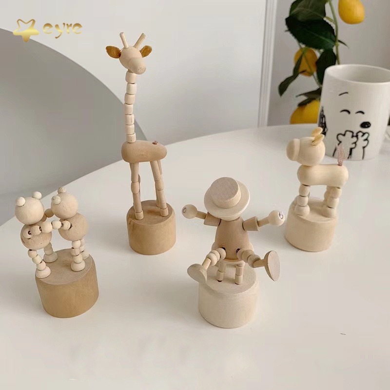 Jual Pajangan Kayu / Mainan Kayu / Boneka Kayu Dekorasi Rumah Kamar ...