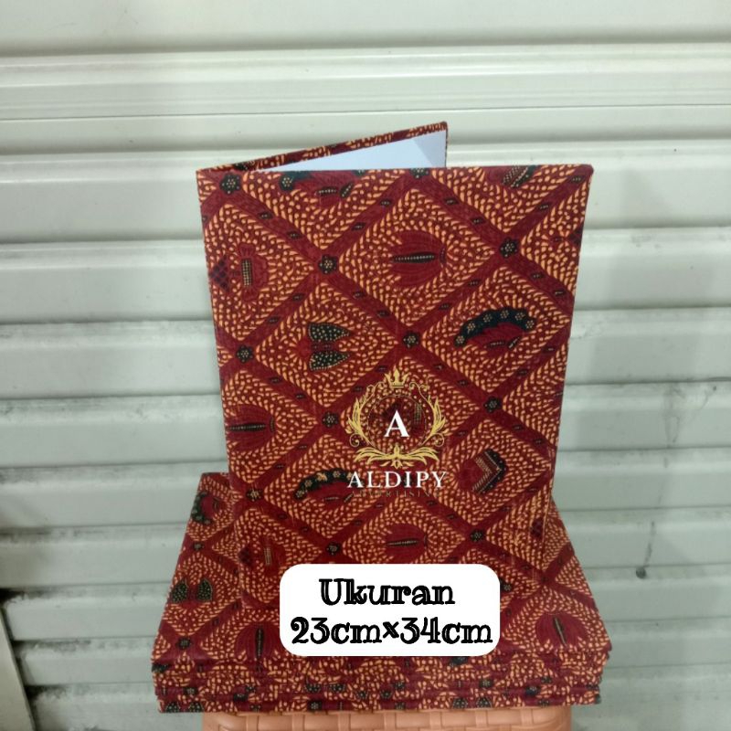 Jual Map batik upacara map kain batik F4 (23x34cm) | Shopee Indonesia