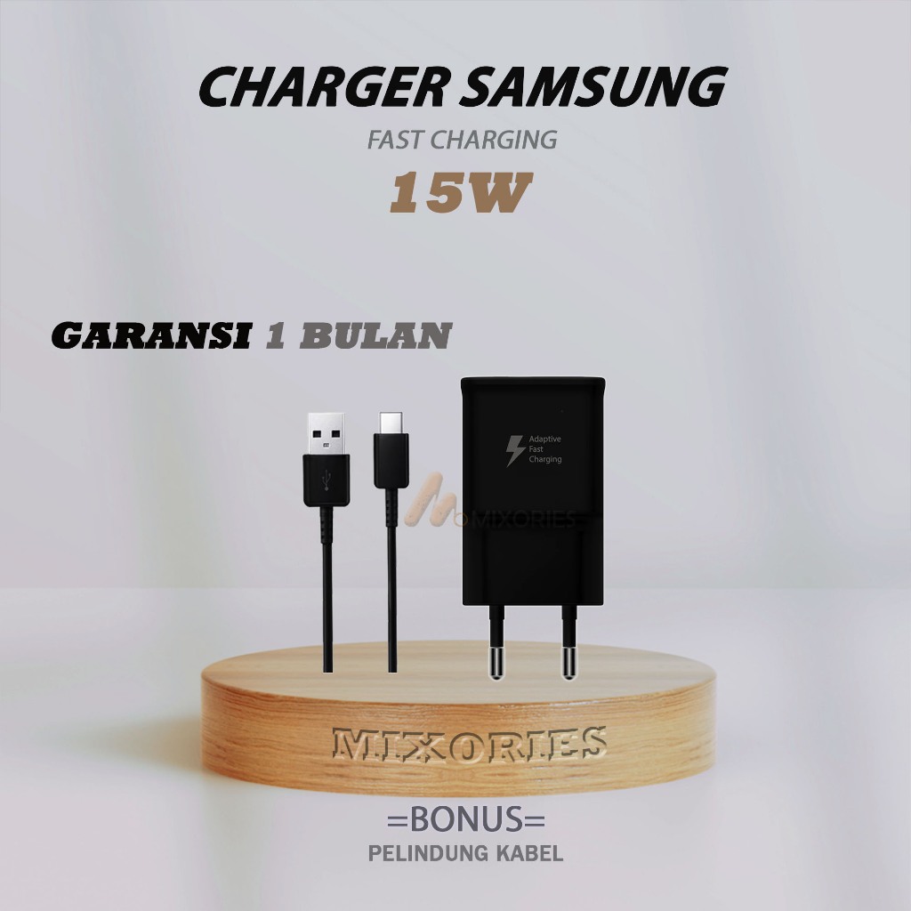 Jual CHARGER SAMSUNG TYPE C S8 S9 Note 10 M20 M30 A20 A50 A21 M21 M31 ...