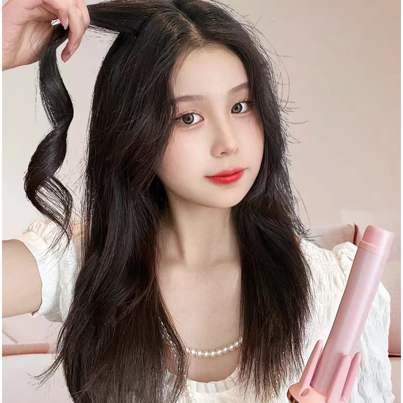 Jual Ceramic Curling Iron Otomatis 28mm Electric Curling Iron Berputar ...