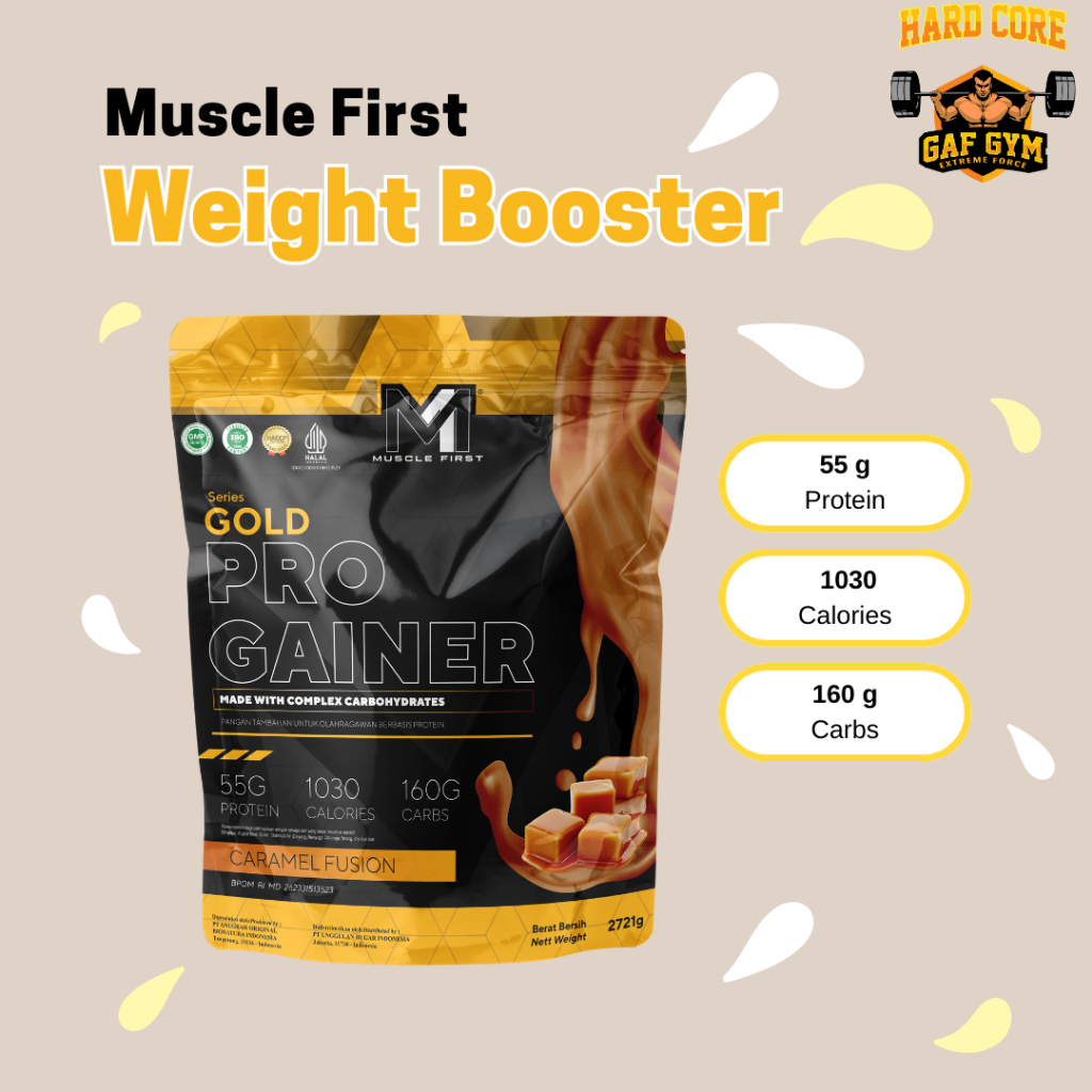 Jual Pro Gainer - Gainer Muscle First (Official Supplier) | Shopee ...