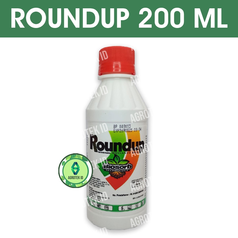 Jual ROUNDUP 486 SL 200 ml Herbisida Obat Pembasmi Rumput Liar Gulma ...
