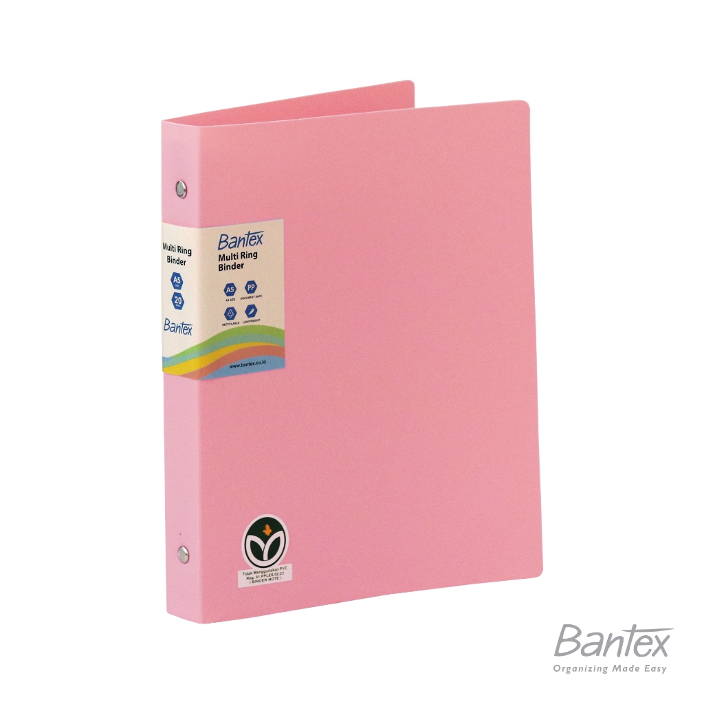 Jual Bantex New Trendy Multi Ring Binder A5 20 Ring - 3524 | Shopee ...
