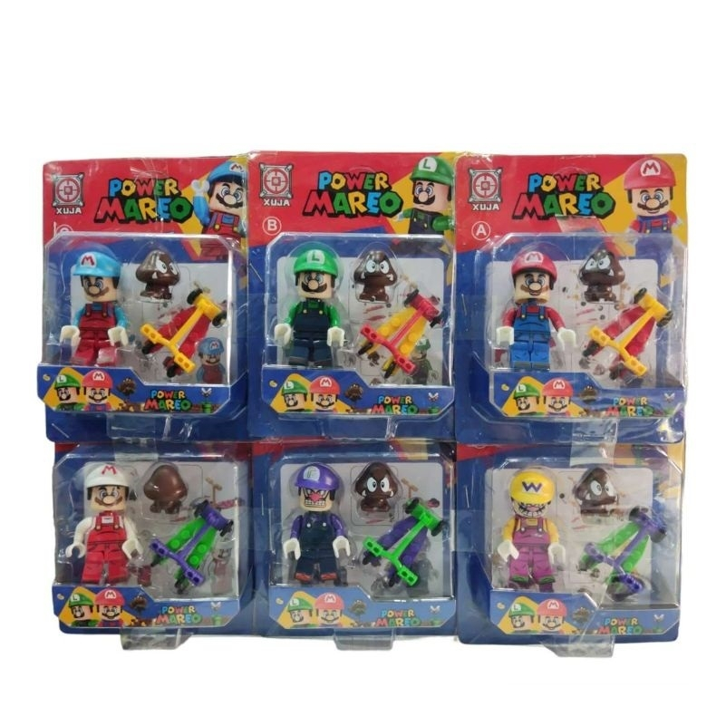Jual Mainan Action Figure Mario Set / Action Figure Luigi / Mainan Anak ...