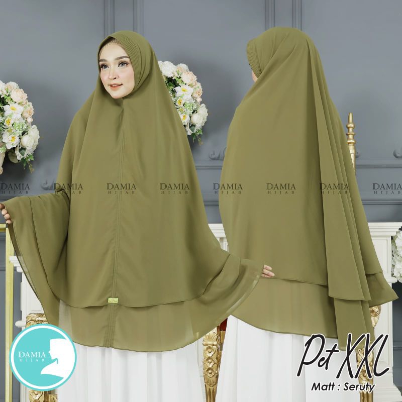 Jual Khimar Syar'i 2 Layer Jumbo Premium | Shopee Indonesia