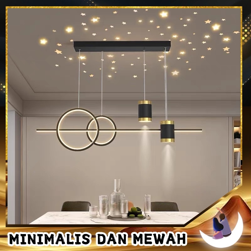 Jual Lampu Hias Gantung Ruang Makan Minimalis lampu makan Lampu mini bar Lampu gantung Nordic ...