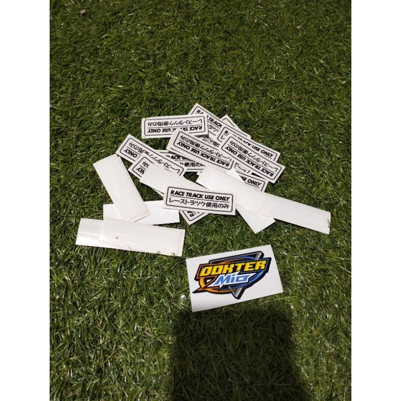 Jual Sticker Race Track use only | Shopee Indonesia