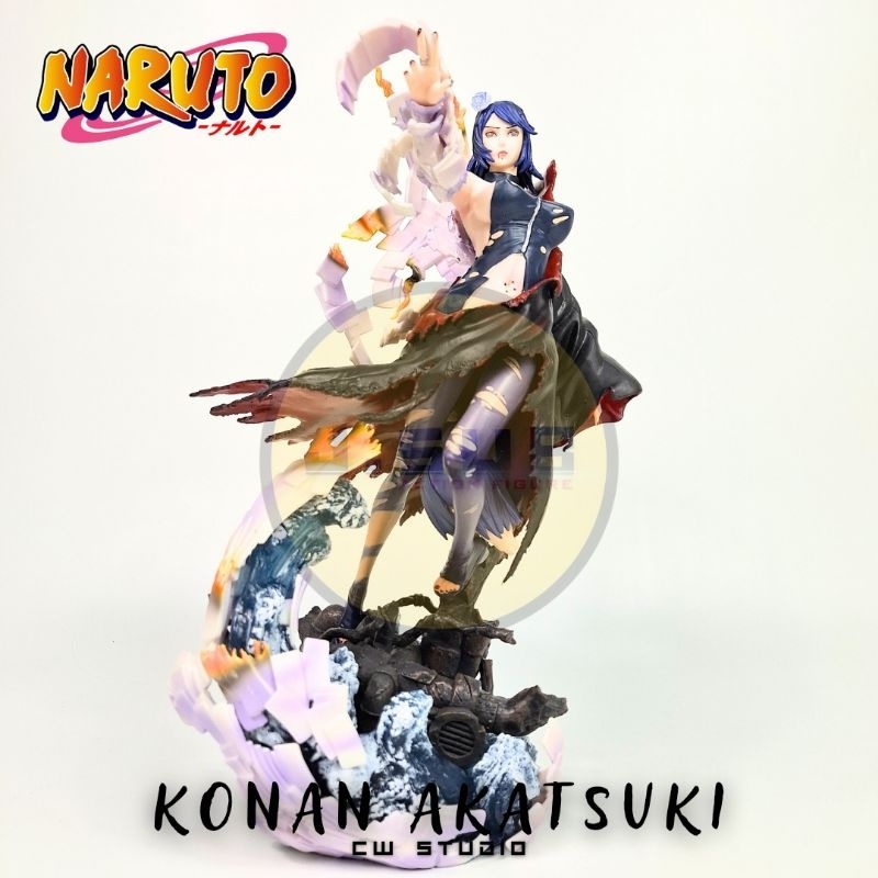 Jual Action Figure Statue Konan Akatsuki Naruto CW Studio | Shopee ...