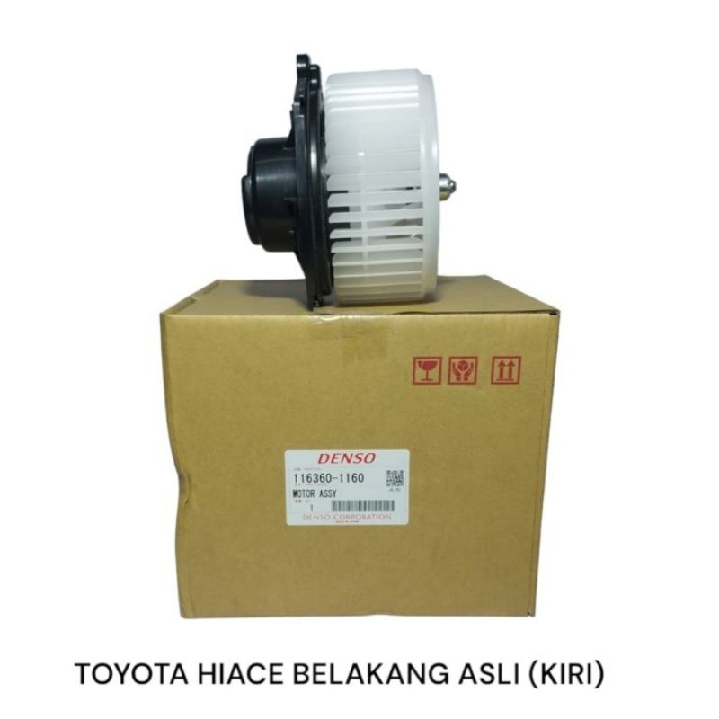Jual Motor Blower AC Toyota Hiace Belakang KIRI Asli Denso Original ...