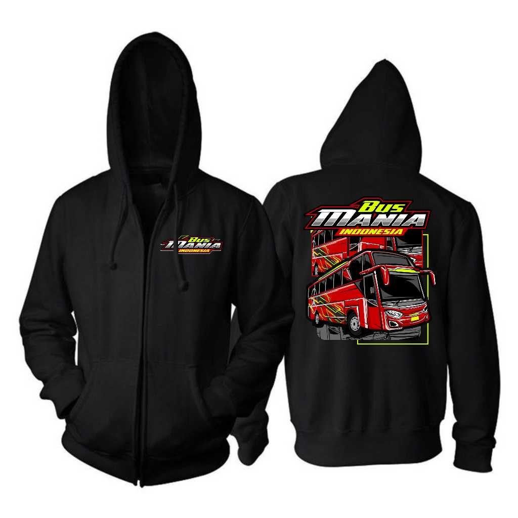 Jual JAKET ZIPPER BUS MANIA INDONESIA BIG SIZE JUMBO | Shopee Indonesia