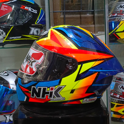 Jual HELM NHK GP R Tech Street Ryusei Yamanaka FULL FACE NHK | Shopee ...